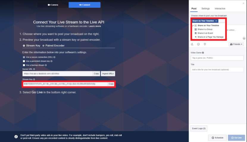 How to live stream on Facebook through OBS? 2020 - Narvitech